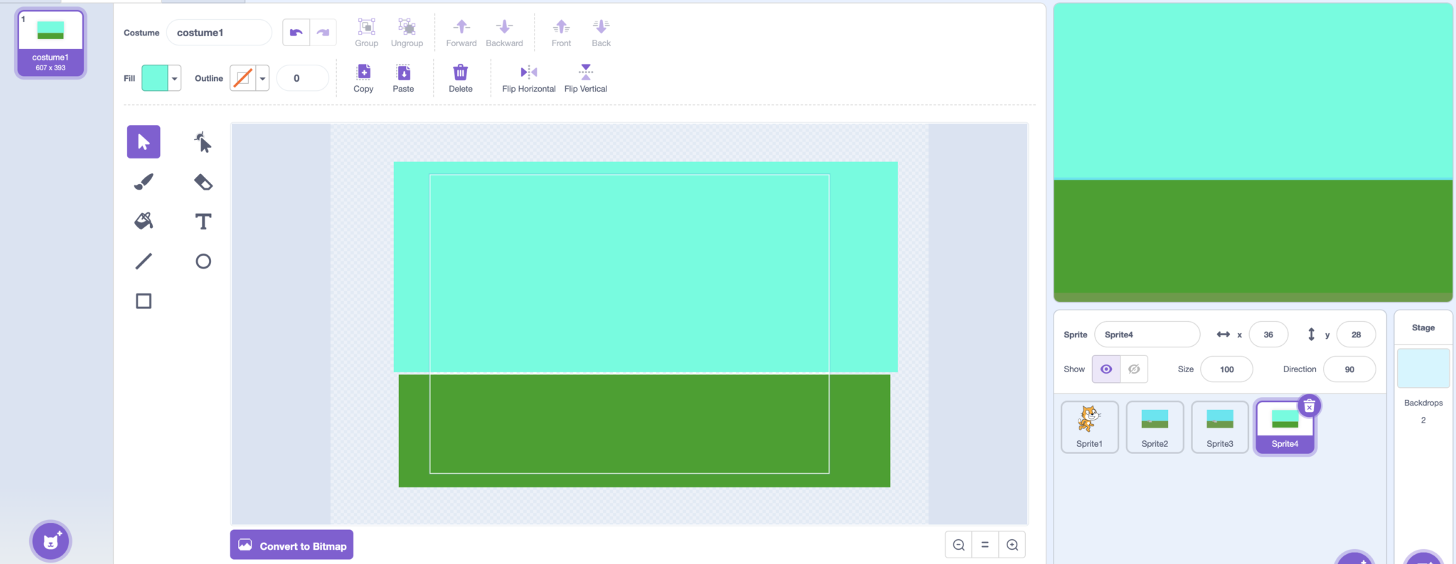 Make a Sprite walk in Scratch » All Mad Designs Blog
