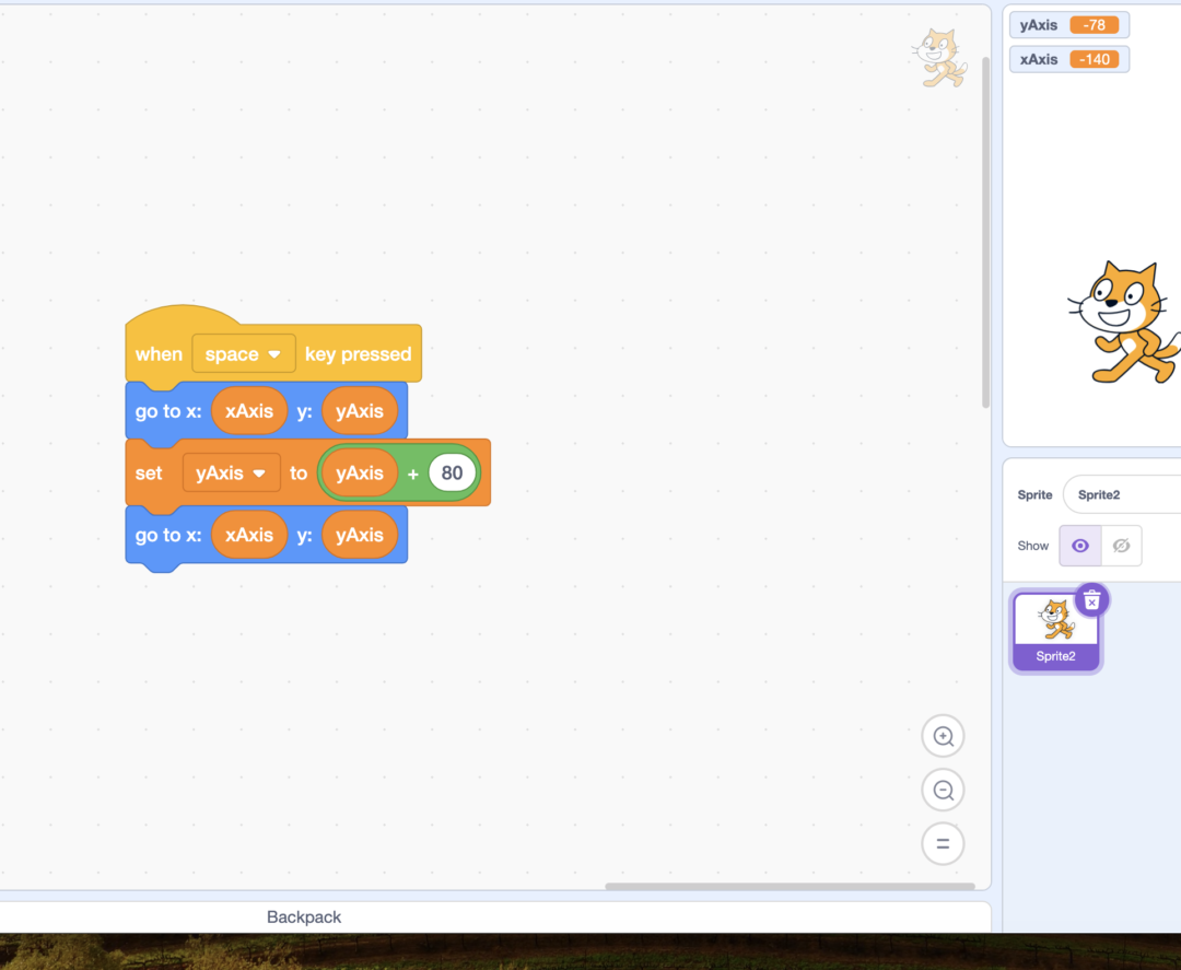 Make a Sprite Jump in Scratch » All Mad Designs Blog